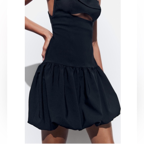 Zara | Dresses | Zara Balloon Mini Dress | Poshmark